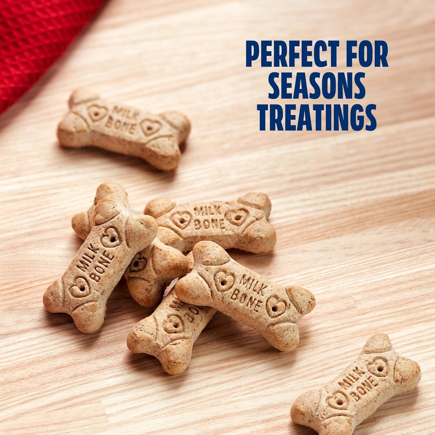 Milk-Bone Limited Edition Holiday Dog Treats, Small Biscuits, 24 Ounce ...